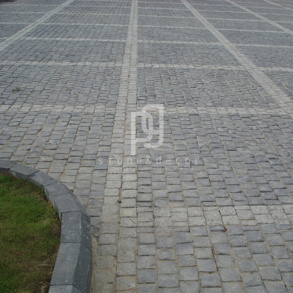 Light Grey Granite Cobblestone | PG Stone & Decor