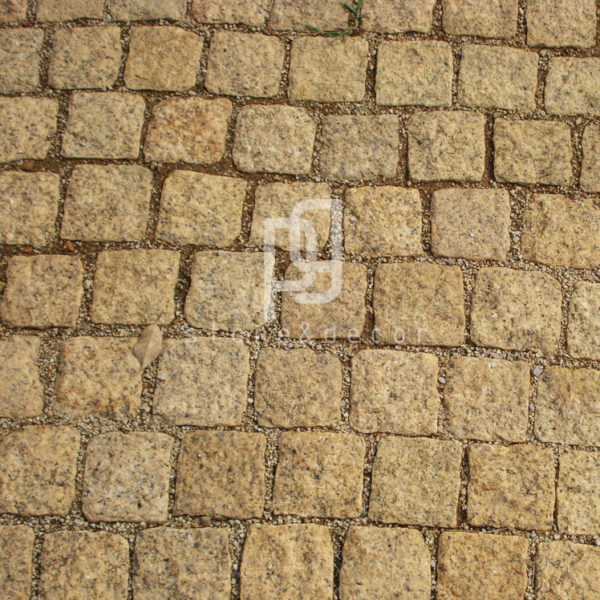 Yellow Granite Cobblestone | PG Stone & Decor